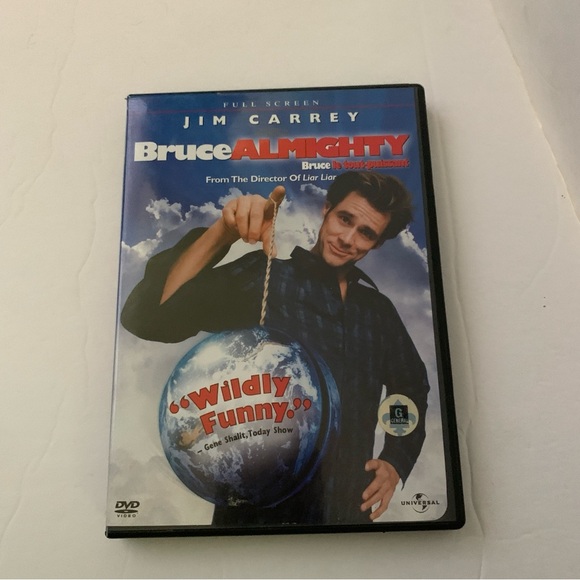 Media | Bruce Almighty Dvd Jim Carrey Comedy Morgan Freeman | Poshmark